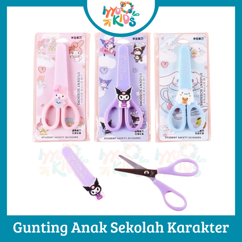 Jual IYYO KIDS | AT13 Gunting Motif Karakter Lucu Sanrio Alat Tulis ...