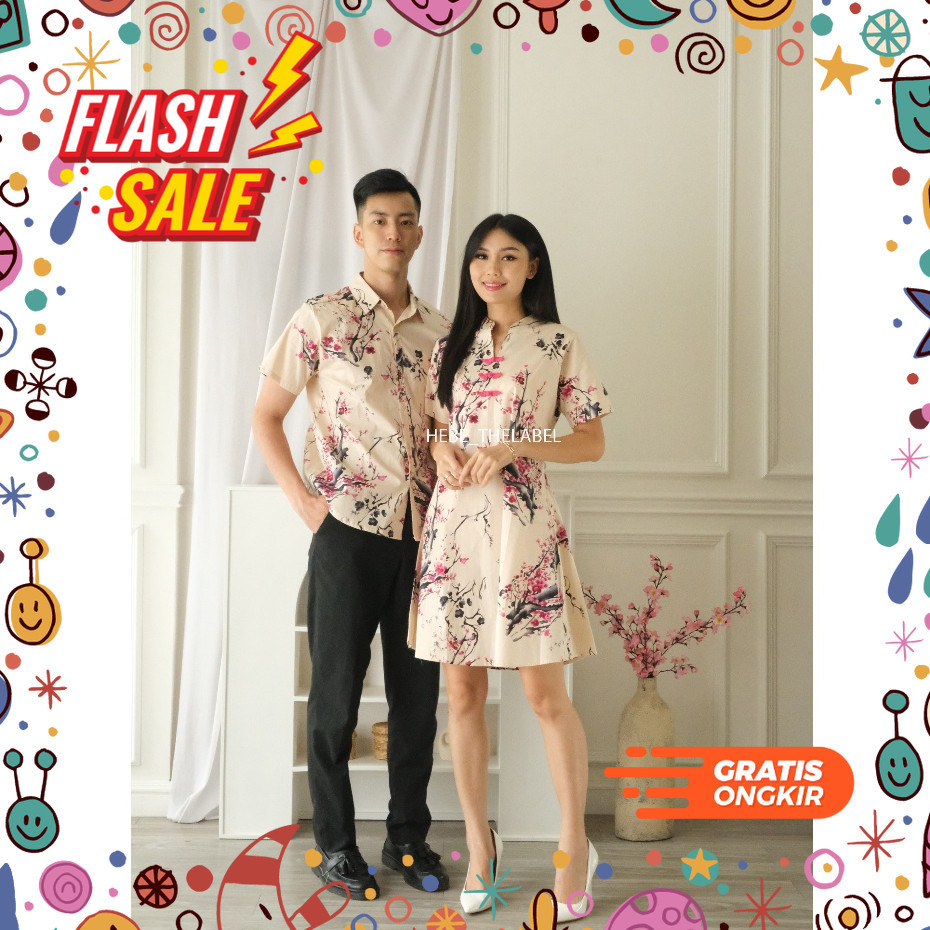 Jual MEGASALE / Anala Batik Cheongsam Chinese New Year - ( Men Short ...