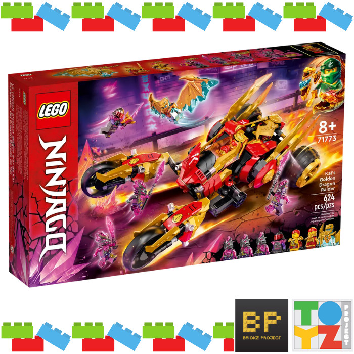 Jual Lego 71773 NinjaGo - Kai’s Golden Dragon Raider | Shopee Indonesia