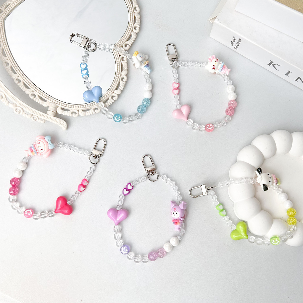 Jual I.Case_Store Beads Strap Gantungan Handphone Character Sanrio. (TD ...