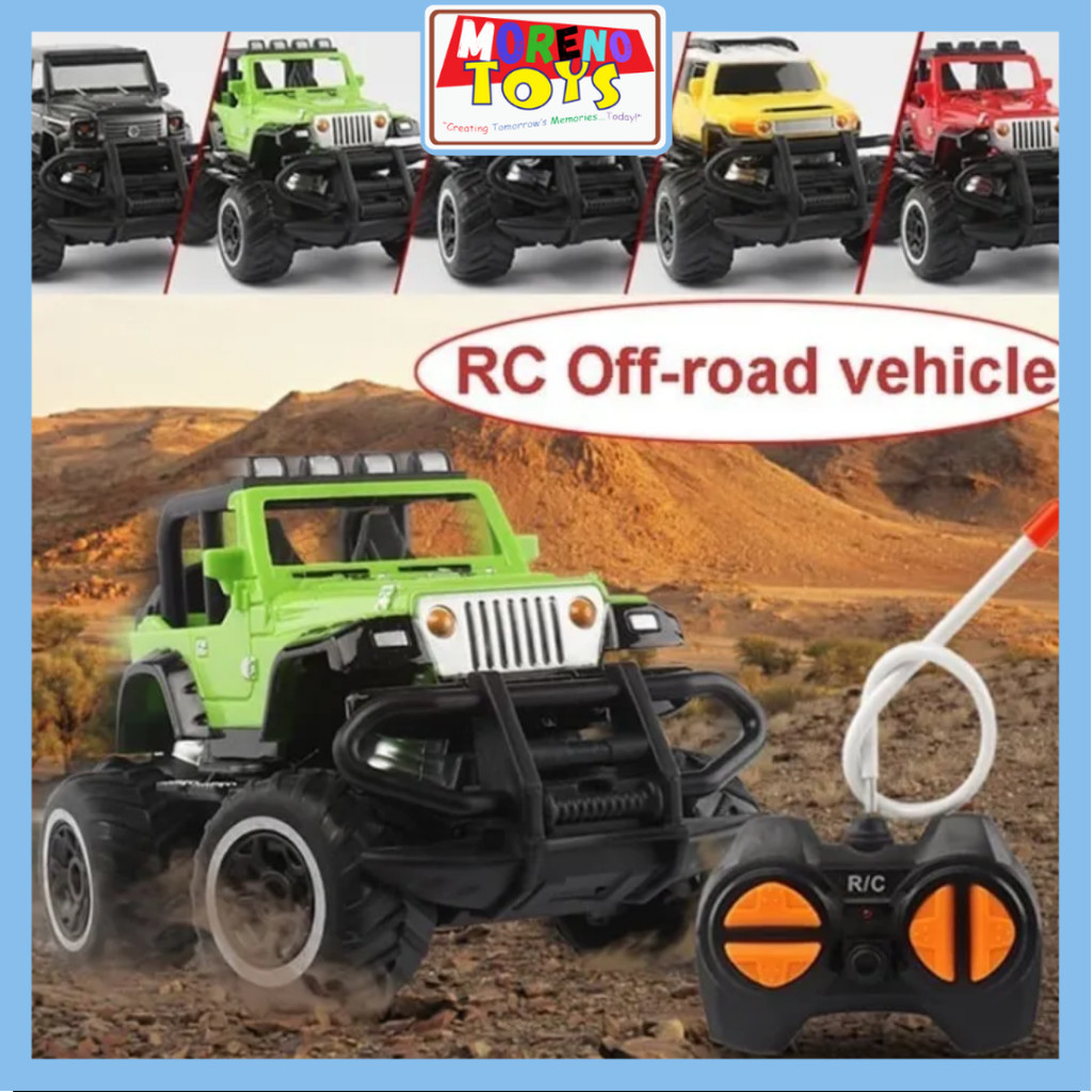 Jual Mainan Mobil remote control Jip Offroad Rc Mini Car Rock Crawler ...