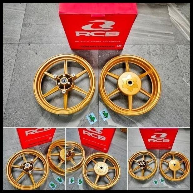 Jual RPROMO HARGA MURAH Velg Motor Rcb Yamaha Aerox - GOLD | Shopee ...