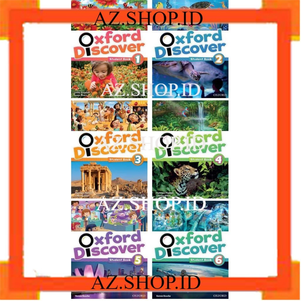 Jual Buku 0xford Discover Student Book 123456 Full Color | Shopee Indonesia