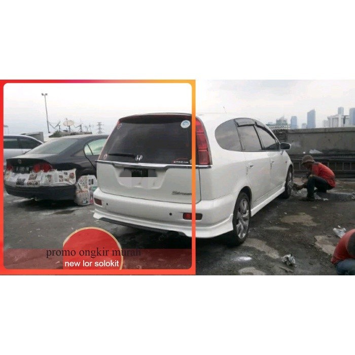 Jual sparepart mobil aksesoris eksterior mobil Honda stream Modulo ...