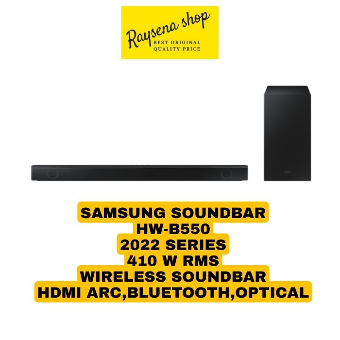 Jual SAMSUNG SOUNDBAR HW B550 / HW-B550 wireless soundbar bluetooth ...