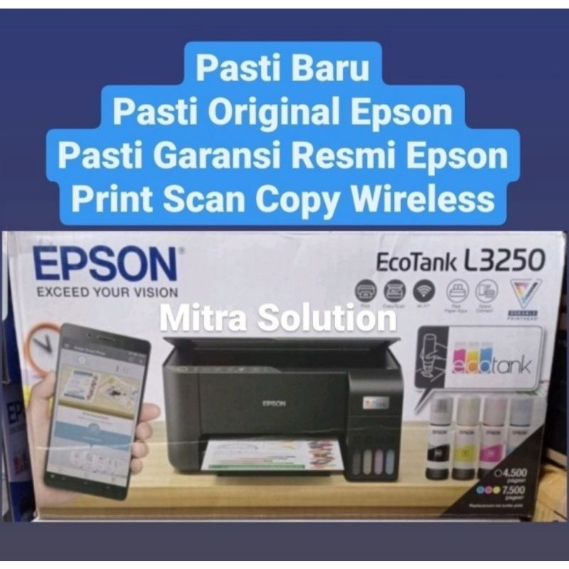 Jual promo spesial Printer Epson L3250 L 3250 L-3250 Wireless All in ...