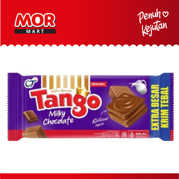 Jual TANGO Wafer Milky Chocolate 110gr | Shopee Indonesia