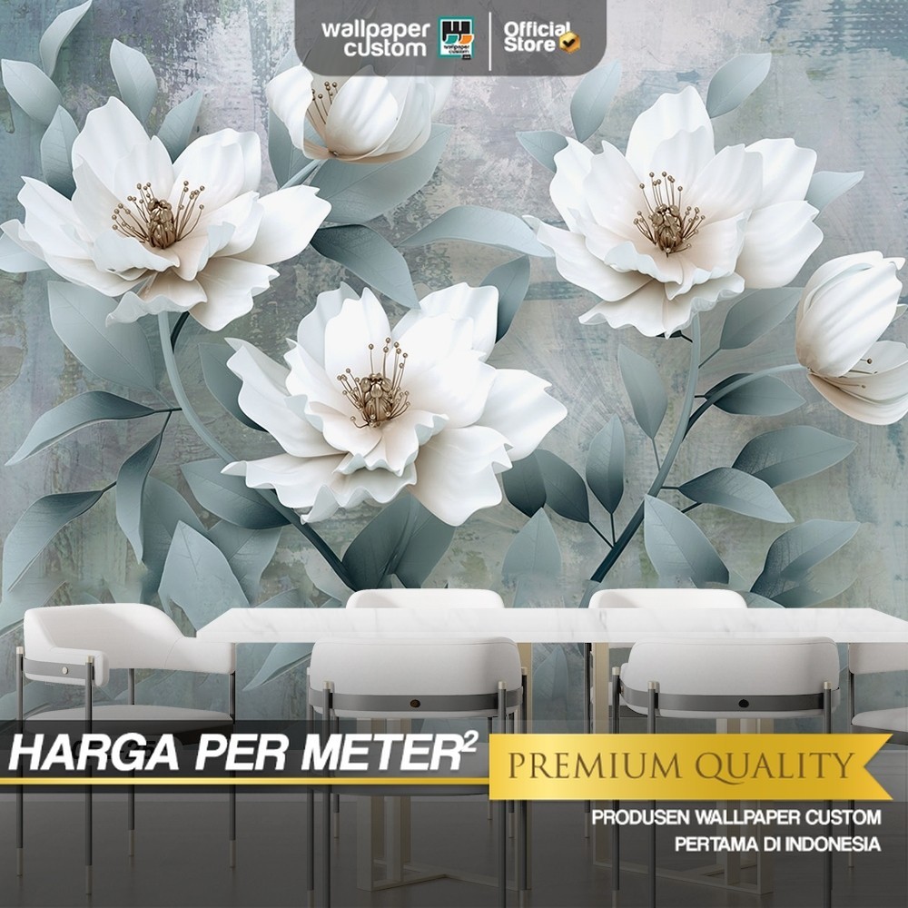 Jual Wall Banner Custom - Wall Banner Ruang Tamu - Wall Banner Motif ...