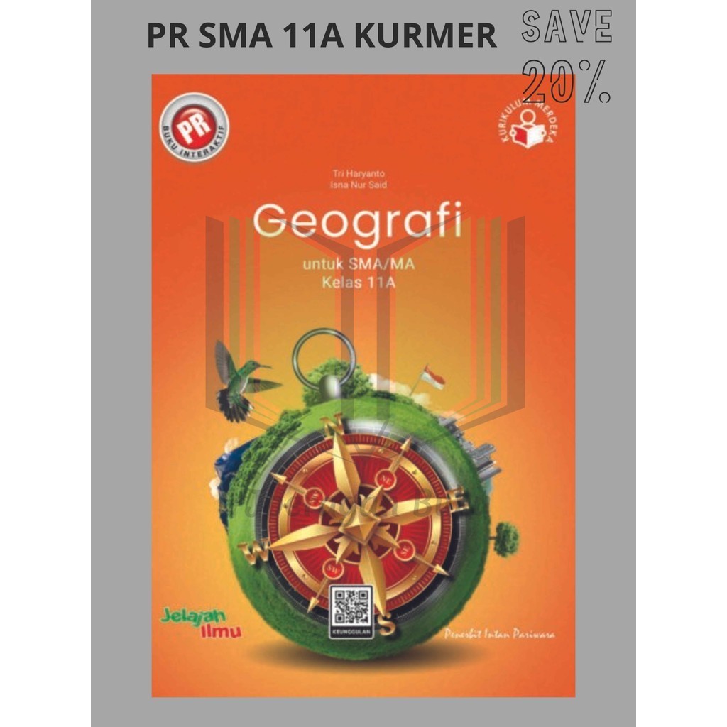Jual Buku Pr/Lks Geografi Kelas 11/XI SMA/Ma Semester 1 Kurikulum Merdeka Intan pariwara Tahun ...