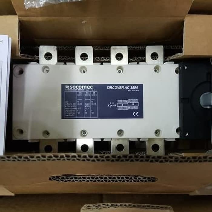 Jual Socomec Handle COS Change Over Switch 1 0 2 4P Sircover 250A 250 A | Shopee Indonesia