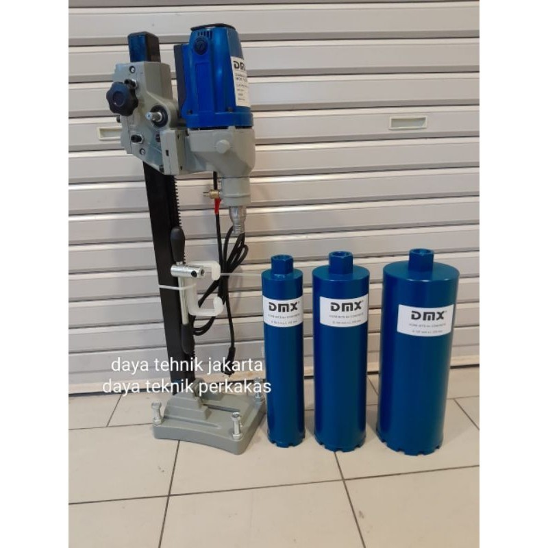 Jual mesin coring 5" set 3pc mata coring / mesin coring dcm 130 dmx set ...