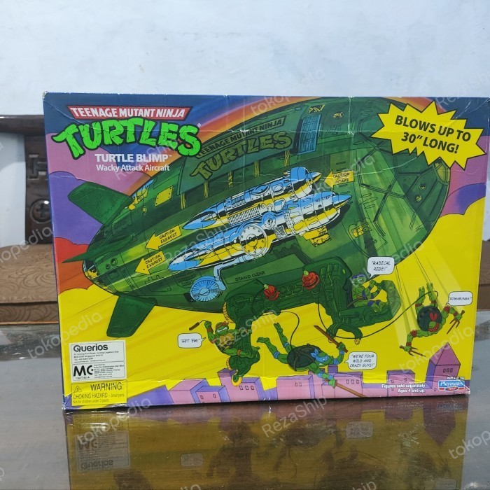 Jual Turtle Blimp Wacky attack aircraft Turtles Balloon for playmates ...