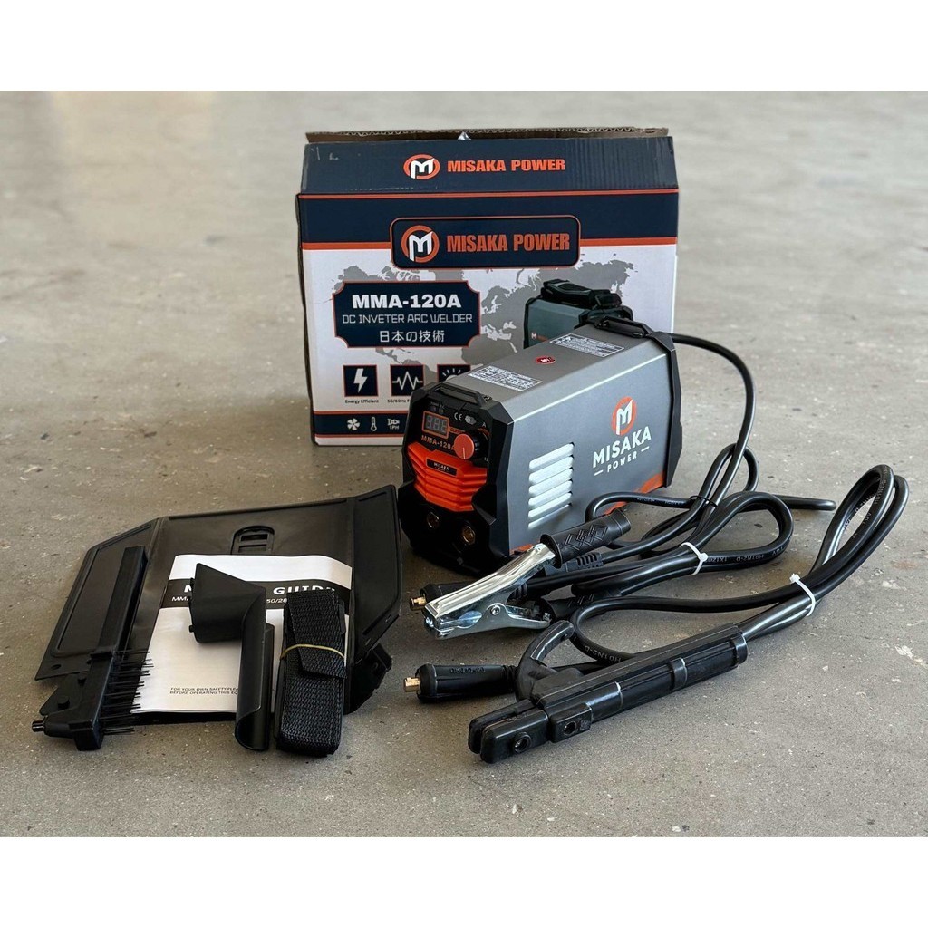 Jual MMA 120 Inverter las Misaka Power 450watt mesin las inverter ...