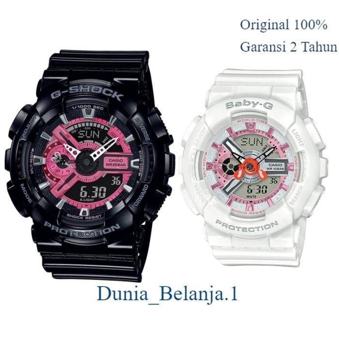 Jual Original 100%!! Casio G-Shock Baby-G Couple Series SLV-19A-1ADR ...