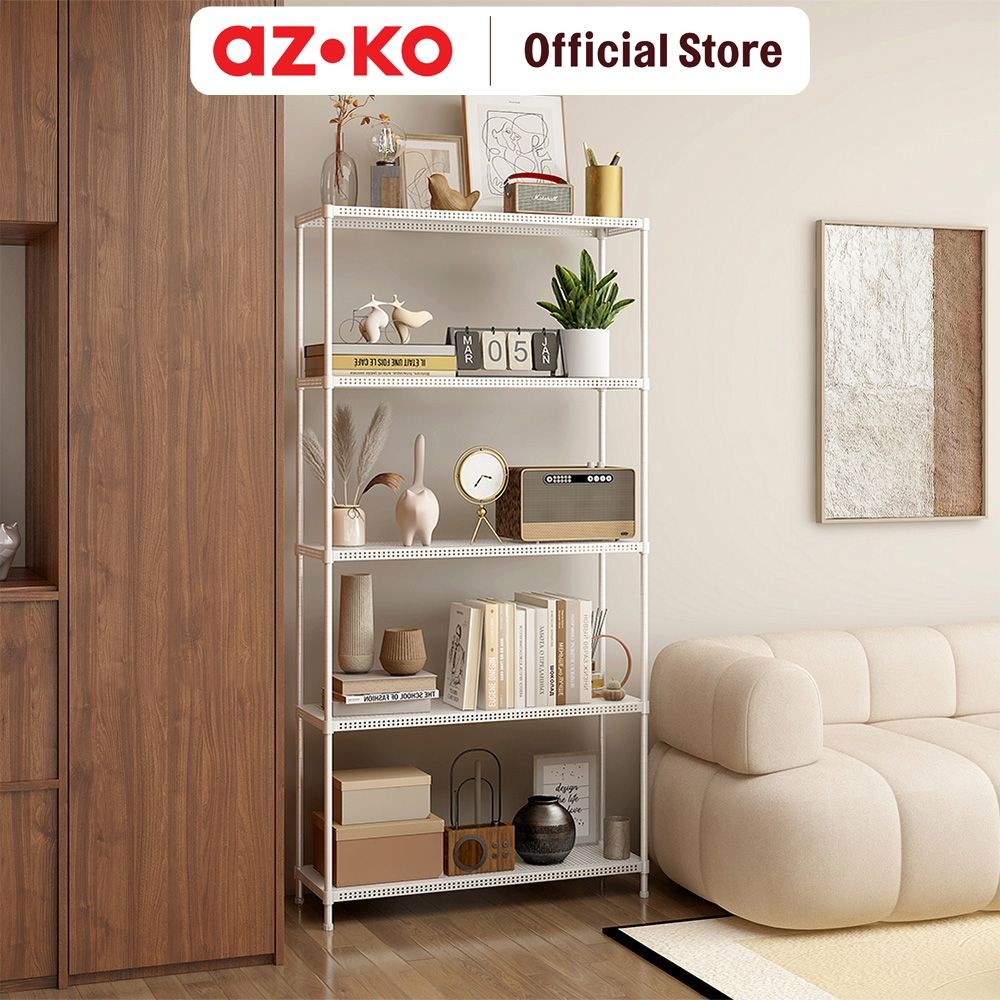 Jual AZKO Masterspace 90X30X180 cm Rak Besi 5 Tingkat Perforated ...