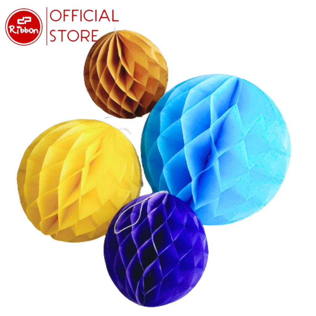 Jual Lampion Lipat 15 cm Honeycomb 6 inch Lantern Sarang Madu Tawon ...