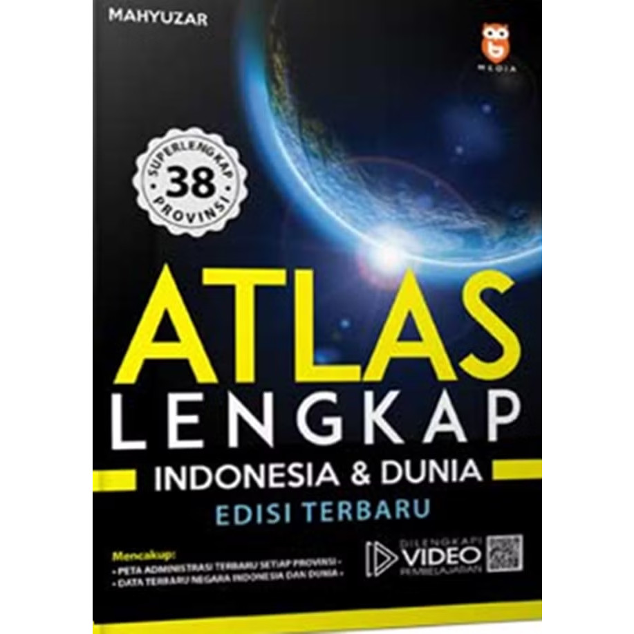 Jual ATLAS LENGKAP INDONESIA & DUNIA EDISI TERBARU 38 PROVINSI | Shopee Indonesia
