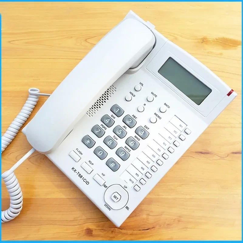 Jual Desktop Corded Telephone, Wired Landline Phone for Home/Hotel ...