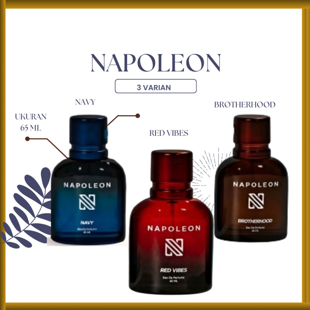 Jual Napoleon Perfume EDP 65ML All Varian | Shopee Indonesia