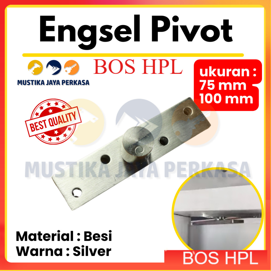 Jual Engsel Putar 360 Derajat Engsel Pivot 75mm 100mm Stainless Steel ...