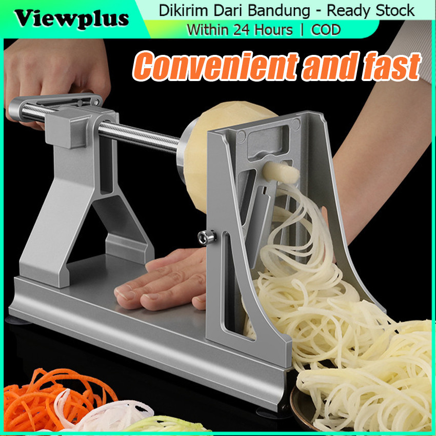 Jual Spiral Potato Chipper Mesin Alat Pemotong Kentang Panjang noodle ...