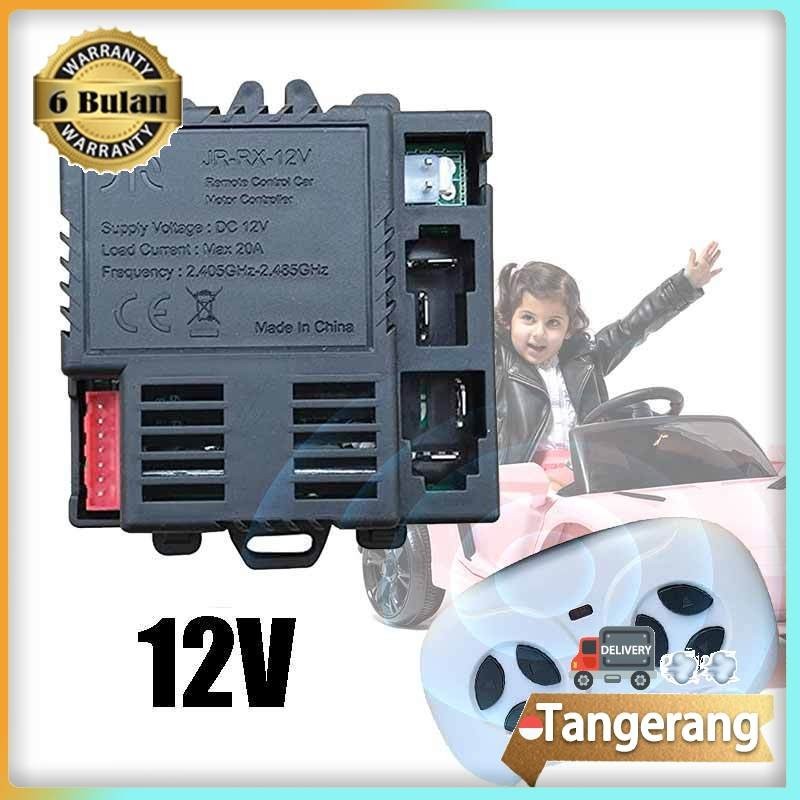 Jual Receiver Remot Mobil Aki JR-RX-12V Socket B 7pin Receiver Mobil ...