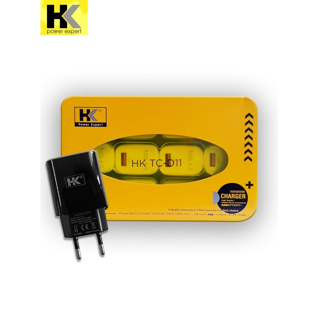 Jual [ 1 BOX ISI 12 PCS ]- HK Charger TC-D11 New Isi 12pcs Fast ...