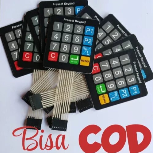 Jual Keypad Pom Mini Best Presset Tombol Kipet Membran 4x4 Matrix ...