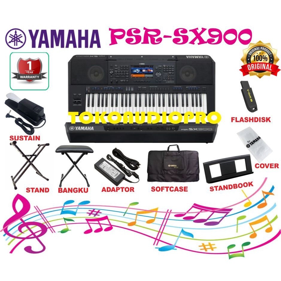 Jual Yamaha PSR-SX900 61-Key High-Level Arranger Keyboard psr sx-900 ...
