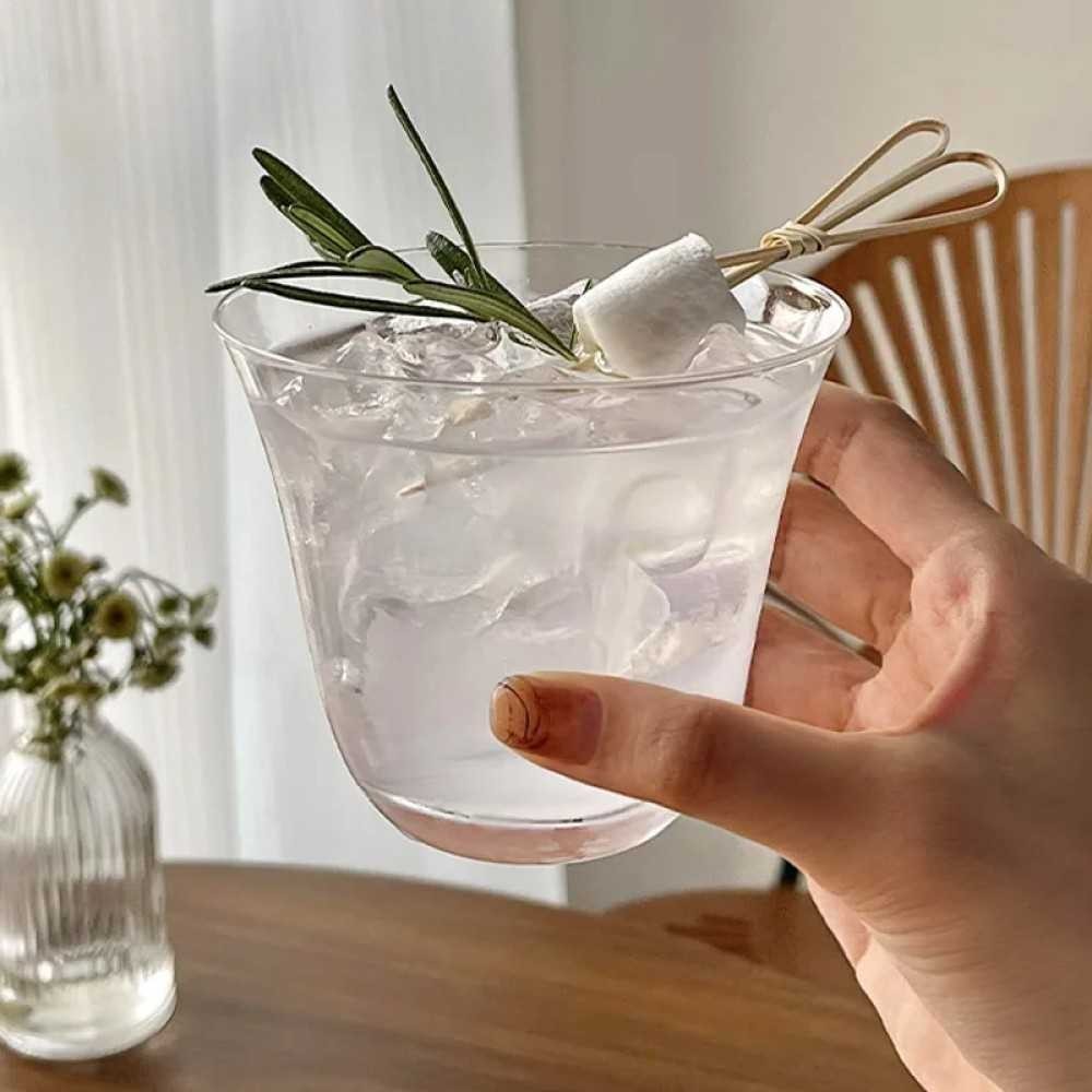 Jual [LTS] One Two Cups Gelas Whisky Wide Mouth Japanese Thin Rock ...