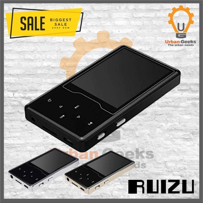 Jual Ruizu D08 HiFi DAP MP3 Player 8GB ORIGINAL alt X02 X18 X50 ...