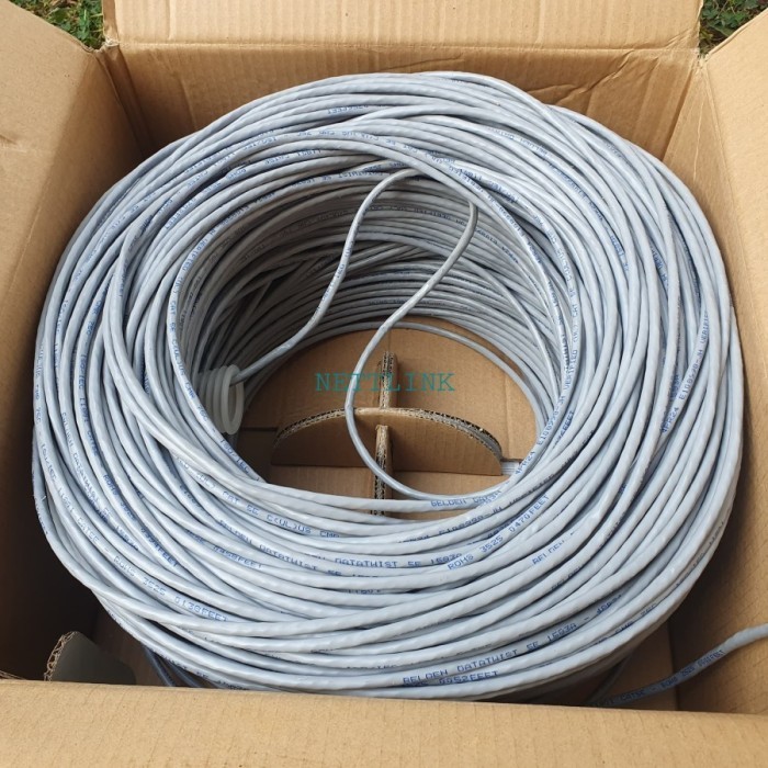 Jual Belden kabel lan cat 5e utp meteran original | Shopee Indonesia