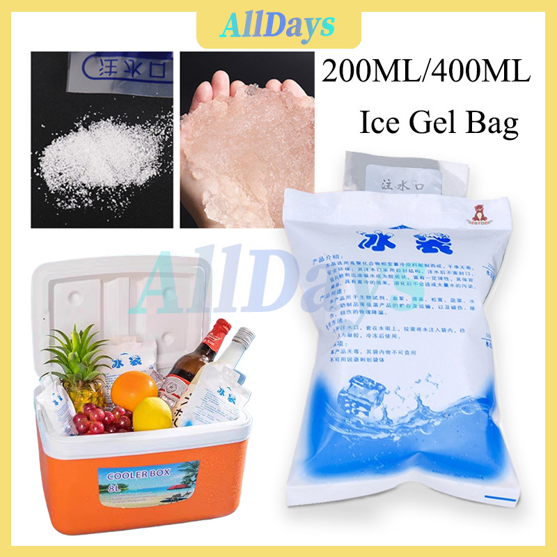Jual Kantong Air Es 400ML 200 ML Jelly Es Pack Pengganti Dry Ice ...