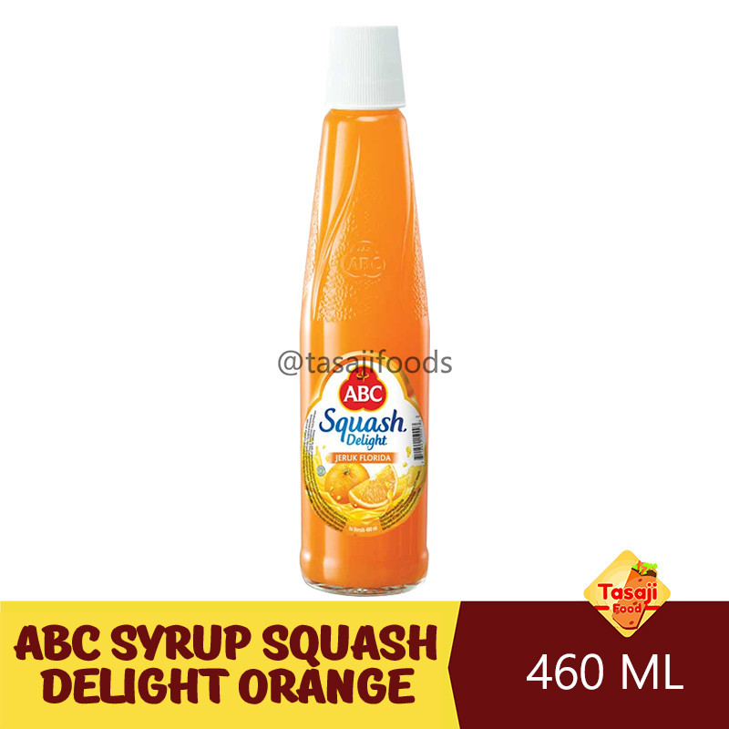 Jual ABC Syrup Squash Delight Orange 460mL - Sirup ABC Jeruk Florida ...