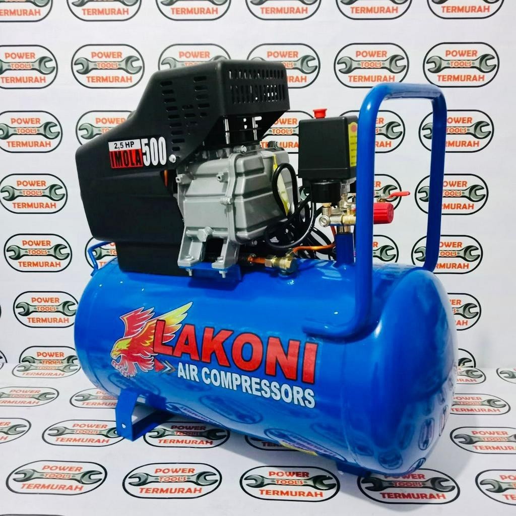 Jual Kompresor Angin 2.5HP LAKONI Imola 500 Air Compressor Kompressor ...