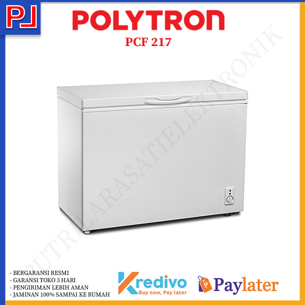Jual Chest freezer Polytron Kapasitas Besar 200 Liter Type PCF-217 ...