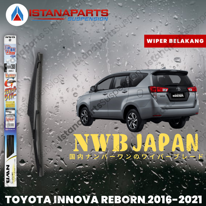 Jual Wiper Belakang Merk NWB Japan Innova Reborn 2016-2021 Original ...