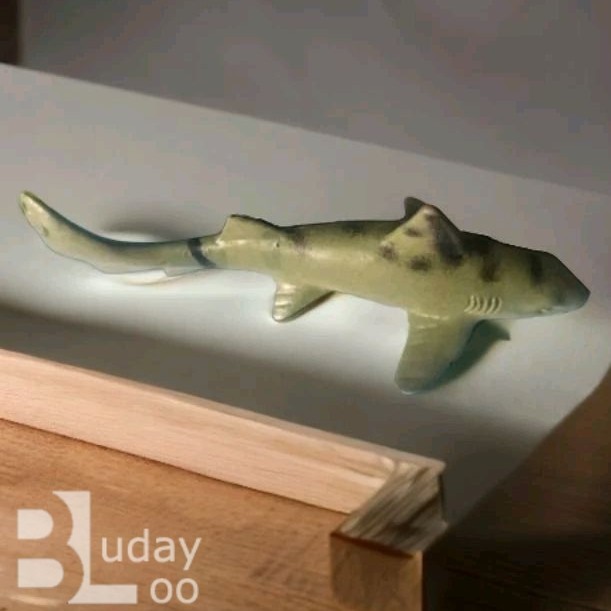Jual Figure Mainan Miniatur Ikan Hiu Leopard Shark 8 cm c4 Sea Life ...