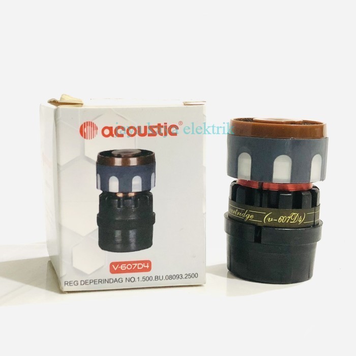Jual SPULL Mic ACOUSTIC V-607D4 | Shopee Indonesia