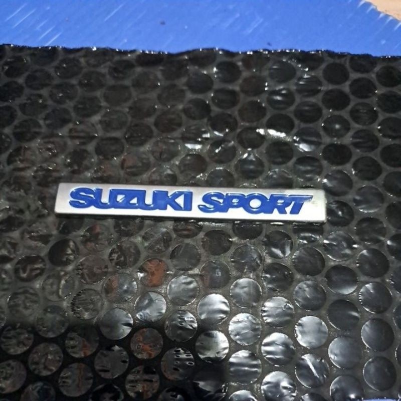 Jual Emblem tulisan Suzuki Sport original | Shopee Indonesia