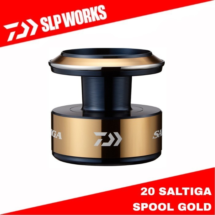 Jual Daiwa SLP Works 20 Saltiga 8000 Spool Gold | Shopee Indonesia