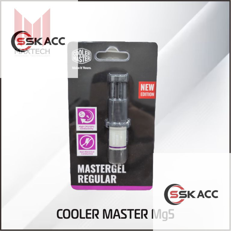Jual Thermal Paste Cooler Master Pasta MasterGel Regular New High ...