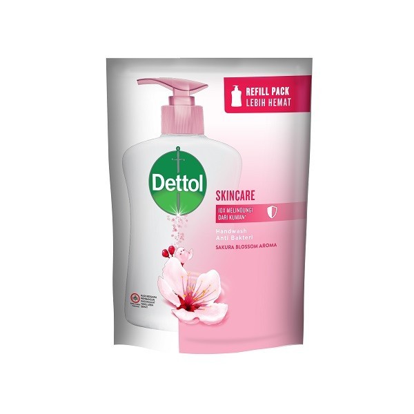 Jual DETTOL HAND WASH SKIN CARE POUCH 200 ML | Shopee Indonesia