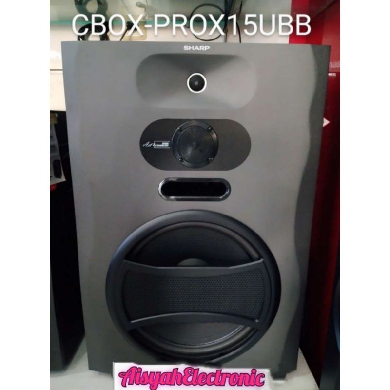Jual SPEAKER AKTIF SHARP 15 INCI CBOX-PROX15UBB | Shopee Indonesia