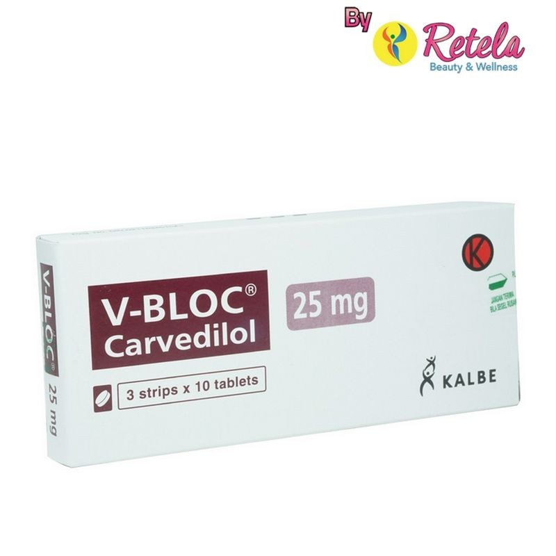 Jual V-BLOC 25MG 1 STRIP ISI 10 TABLET | Shopee Indonesia