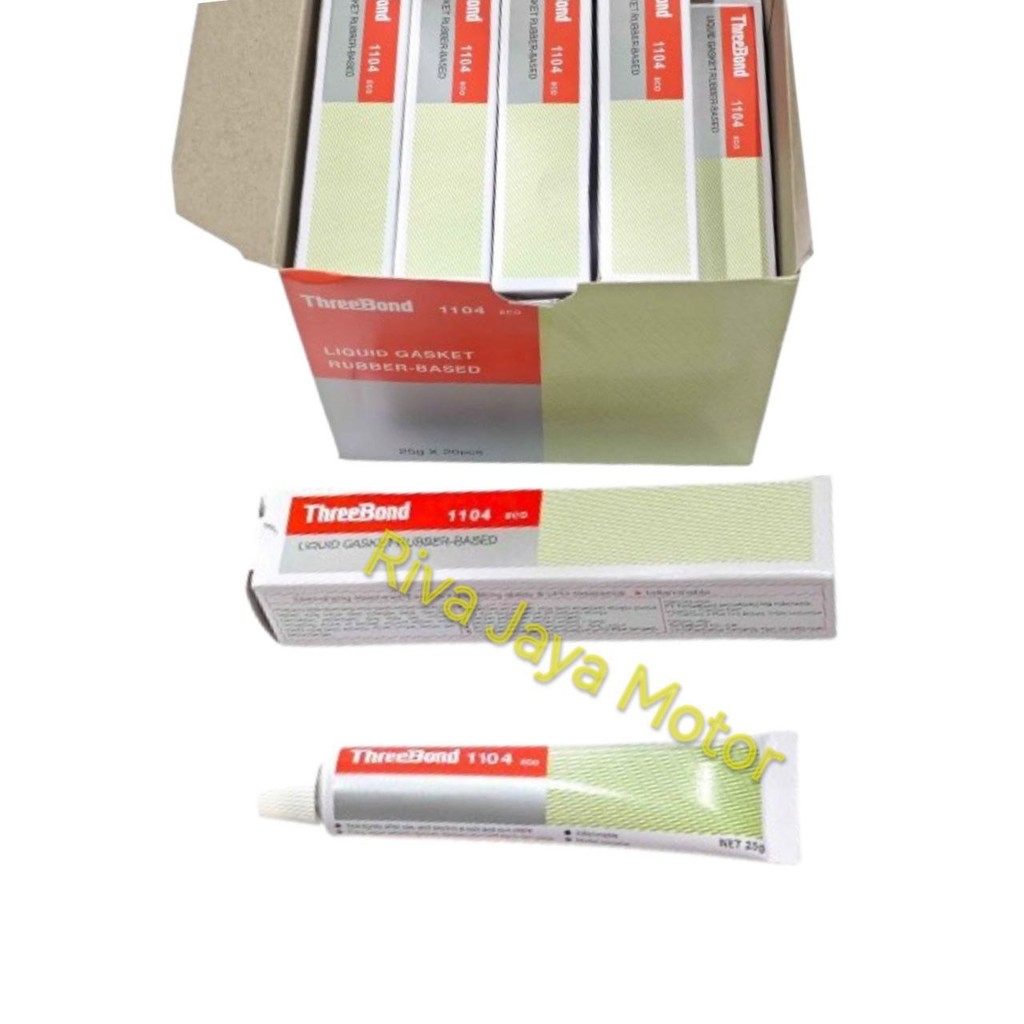 Jual Lem Gasket Paking Packing 25 Gr Original Threebond Tribon 1104 ...