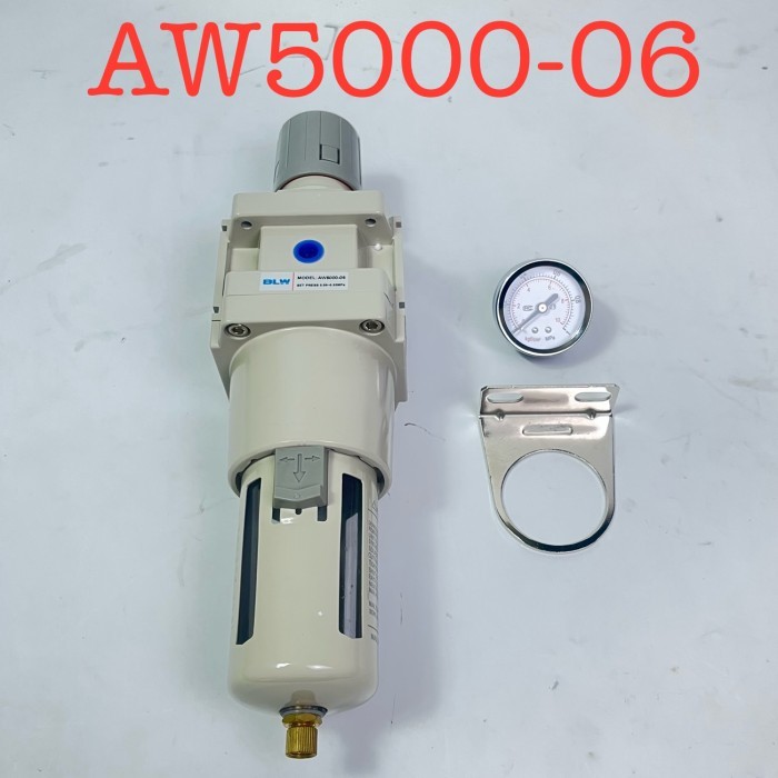 Jual BLW AW5000-06 Pneumatik Regulator Angin Drat 3/4 inch 3/4 ...