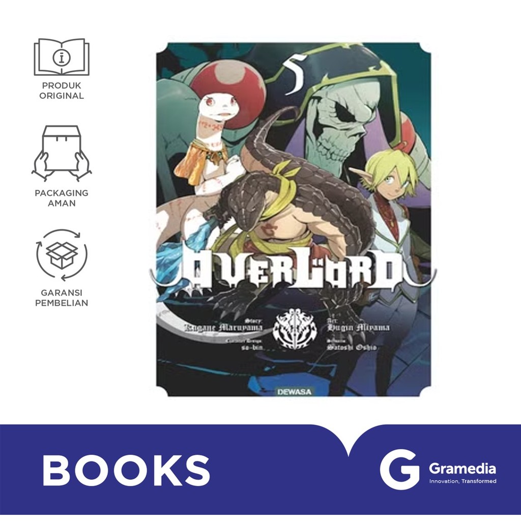 Jual Overlord Vol. 5 ( Kugane Maruyama ) | Shopee Indonesia