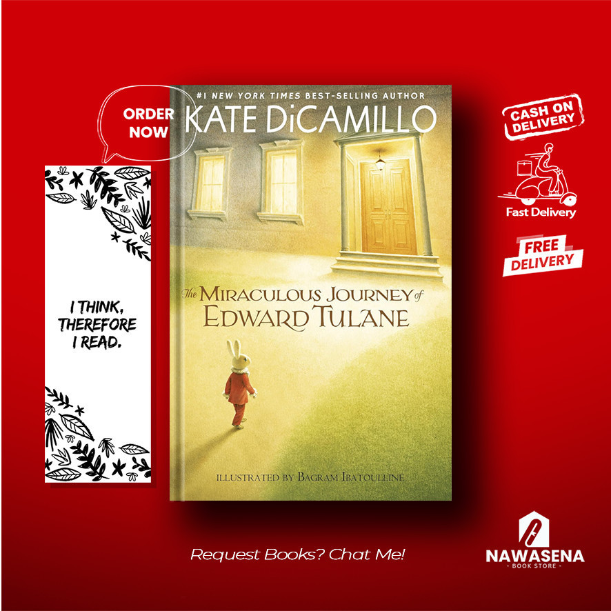 Jual The Miraculous Journey of Edward Tulane by Kate DiCamillo (English ...