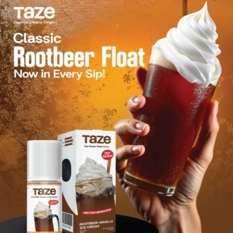 Jual TAZE ROOTBEER VANILLA ICE CREAM TAZE SALTNIC 30MG 30ML ORI by TAZE ...